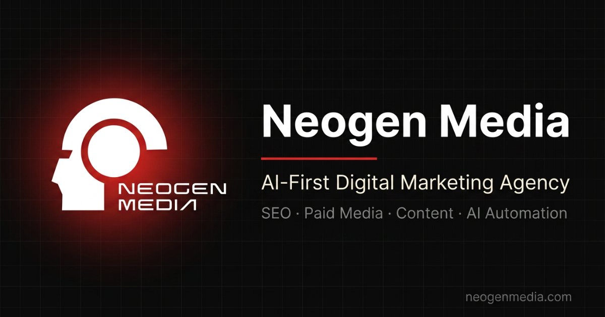 AI Automation & Digital Marketing Agency — Neogen Media